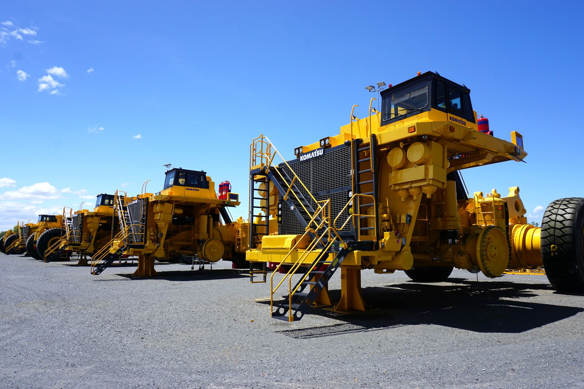 Twelve New Komatsu 830E Haul Trucks Arriving In Australia For Assembly ...